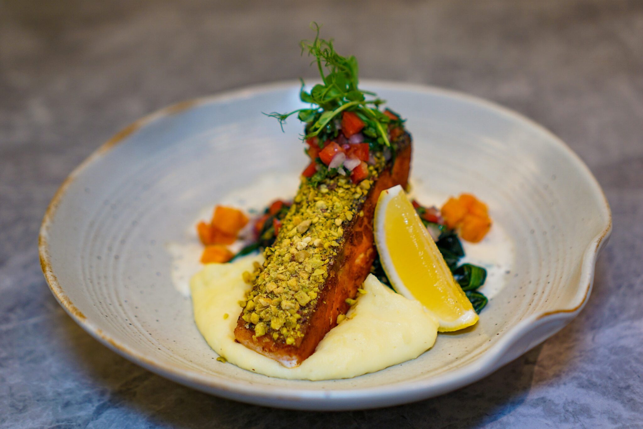 Panko Pesto Fish